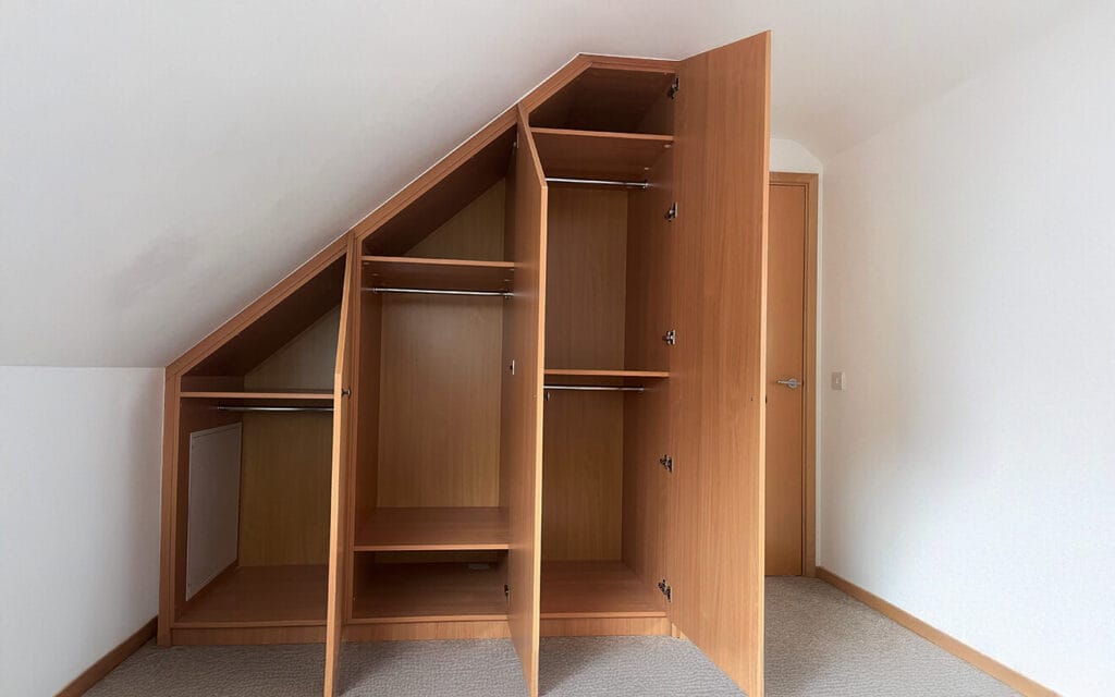 Fitted Wardrobes for Sloping Ceilings, Lofts & Attic Spaces