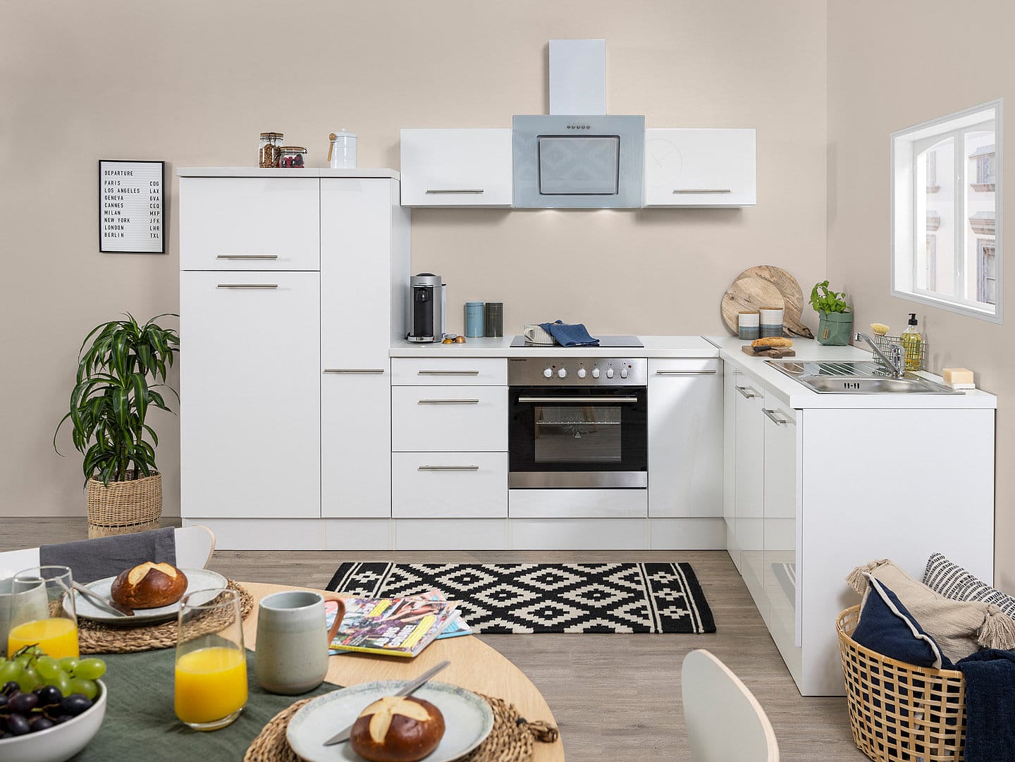 DC Kitchen 10- L-Shaped, Size 290cm x 200cm - Premium Kitchens
